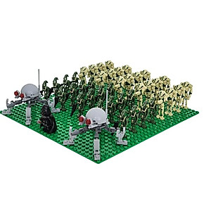 41st Clone Troopers Battle Set Camoflouge Spider Droids Super Battle Droids 64pcs