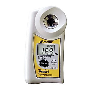 Atago 3840 PAL- (alpha) Wide Range Digital Hand-Held Pocket Refractometer, Brix 0.0 to 85.0%
