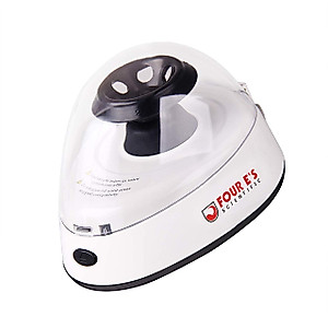 Mini Centrifuge Machine, Four E's Scientific Lab Benchtop Centrifuge 5400rpm, 2000 x g RCF with 2 Interchangeable Rotors for 0.2/0.5/1.5/2mL Tube Capacity