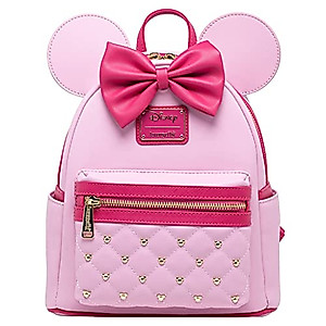 Loungefly Disney The Minnie Mouse Classic Series Mini Backpack - Strawberry Macaron