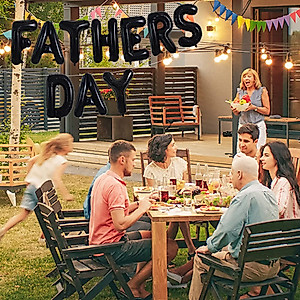 TONIFUL 52 Pieces 16 Inch Black Letter A-Z Balloons,Custom Phrase Mylar Foil Alphabet Letter DIY Personalized Phrase Banner for Birthday Anniversary Celebration Graduation Party Supplies Decoration