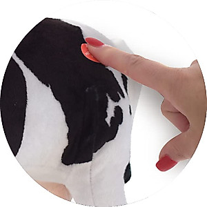 La Granja DE ZENÓN Vaca Lola 14 in. | Musical Stuffed Animal Soft and Huggable | El Reino Infantil