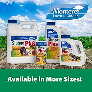Sluggo Plus - for Organic Gardening - Slug and Snail Killer for Garden - Kills Earwigs, Cutworms, Sowbugs, Pillbugs, and More - 10 lbs