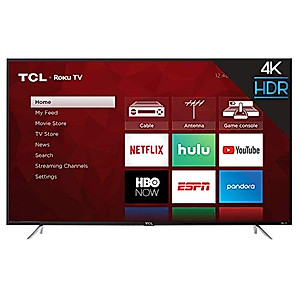TCL 65" Class 4-Series 4K UHD HDR Roku 2017 Smart TV - 65S405