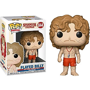 POP Stranger Things - Flayed Billy [Lifeguard Billy] Funko Pop! Vinyl Figure (Bundled with Compatible Pop Box Protector Case) Multicolored 3.75 inches