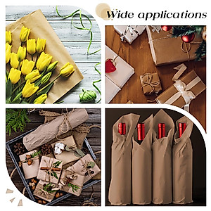 OLYCRAFT 150 Sheets Assorted Brown Tissue Paper 15.4x16.7 Inch Rectangle Tissue Paper 3 Colors Wrapping Paper Bulk Gift Wrap Tissue Paper Art Paper Crafts for Weddings DIY Project Gift Wrapping Crafts