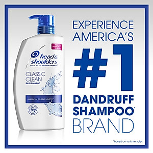 Head and Shoulders Classic Clean Daily-Use Anti-Dandruff Paraben Free Shampoo, 32.1 fl oz