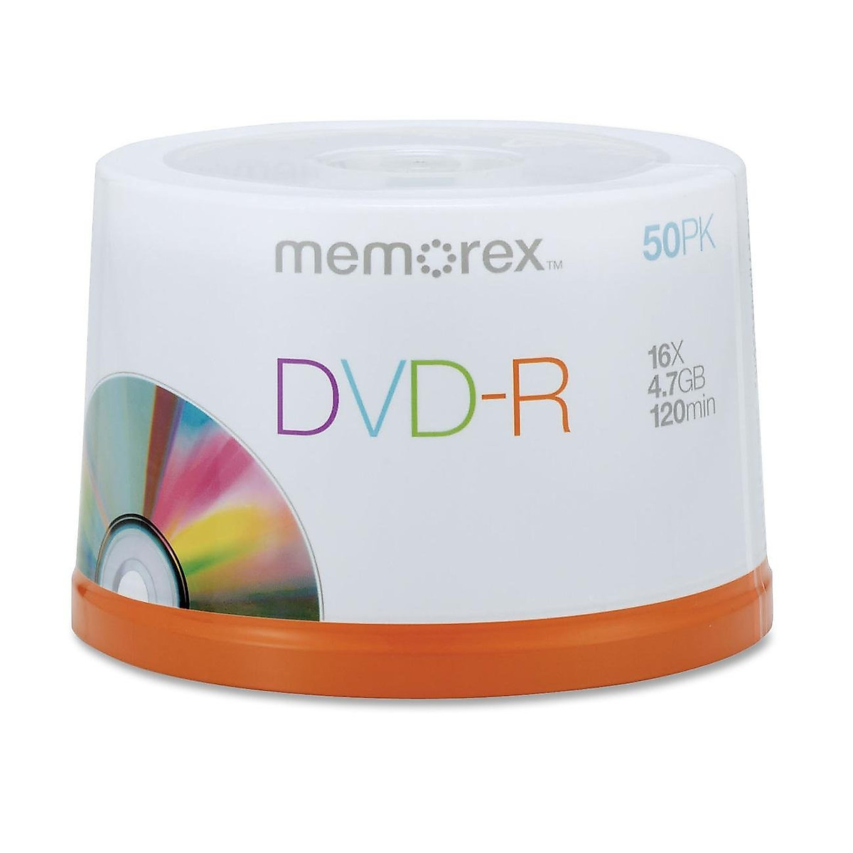 Memorex 05639 4.7 GB DVD-RS (50-CT Spindle)