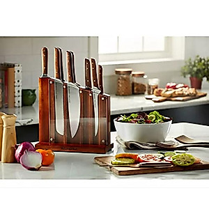 KitchenAid KKFWO11WN Architect Series Cutlery 11 Piece Knife Block Set