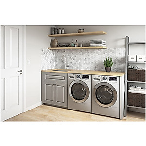 Ruvati 23" x 18" x 12" Deep Laundry Utility Sink Undermount 16 Gauge Stainless Steel - RVU6100