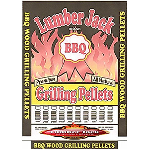 Lumber Jack 20-pounds BBQ Grilling wood pellets, Maple-Hickory-Cherry (MHC)