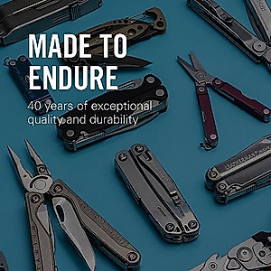 LEATHERMAN, Signal, 19-in-1 Multi-tool for Outdoors, Camping, Hiking, Fishing, Survival, Durable & Lightweight EDC, Made in the USA, Topographical Print