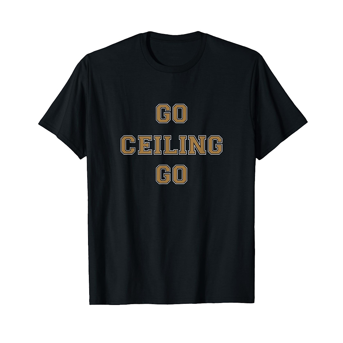 Go Ceiling Go - funny ceiling fan sports halloween pun T-Shirt