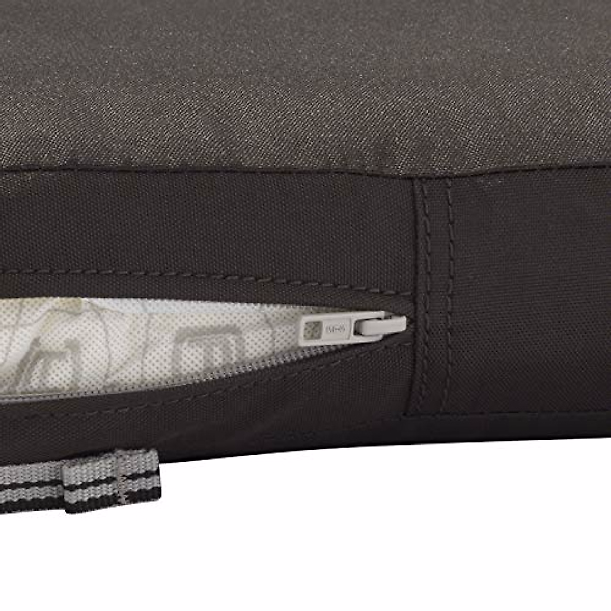 Classic Accessories Ravenna Water-Resistant 48 x 18 x 3 Inch Outdoor Bench/Settee Cushion, Patio Furniture Swing Cushion, Espresso, Patio Loveseat Cushion