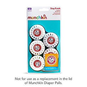 Munchkin Arm and Hammer Nursery Fresheners, Assorted Scents of Lavender or Citrus, 5 Count