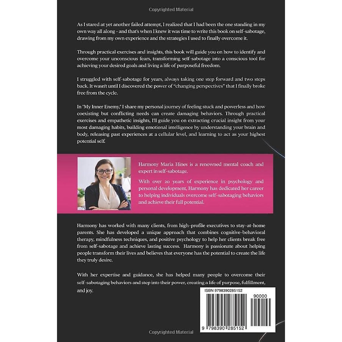 MY INNER ENEMY: 13 Proven Methods to Break Free from the Chains of Self-Sabotage and Claim the Life You Truly Deserve