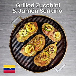 VIKO® Budare Pro Grill arepas precurado 30cm 12" Grill-Griddle @vikogrills Gauchogrillx® Hecho en Venezuela