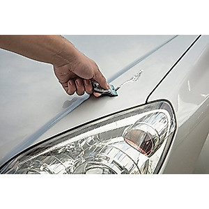 wolfcraft Scraper with Plastic Blades I 4287000 I For cleaning delicate surfaces, Black