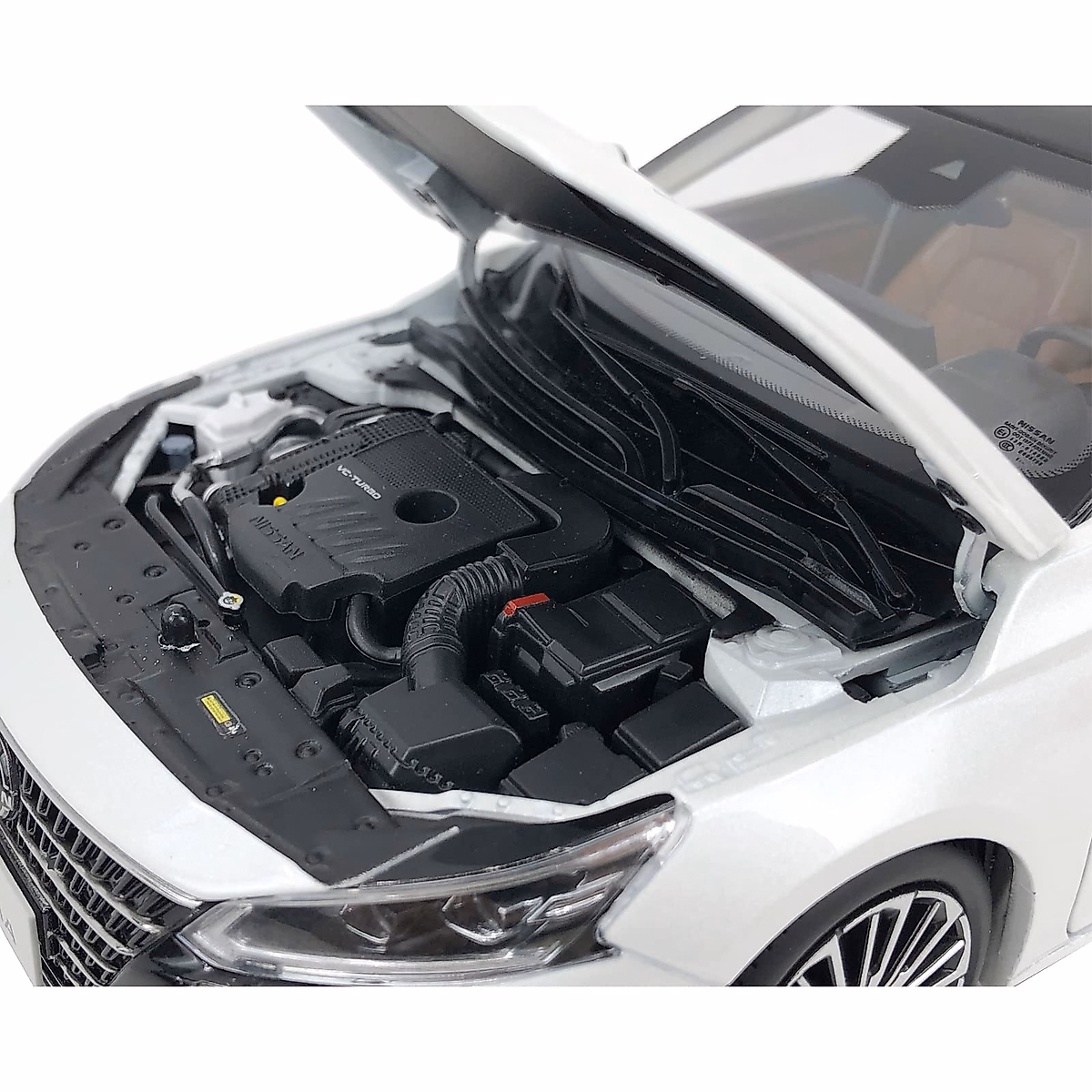 PAUDIMODEL 1/18 Scale Diecast Car ModelCar Altima 2023 White