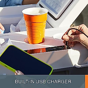 Worx 20V Mini Refrigerator 24 Qt, Portable Electric Cooler, Car Cooler Fridge for Truck RV Camping, Power Share WX876L (Batteries and Charger Included)