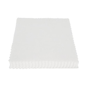 Craft Bunch - 5 inch Charm Pack for Quilting - 42 Precut Cotton Fabric Squares (White)