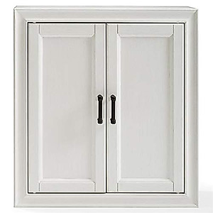 Pemberly Row Medicine Cabinet in Vintage White