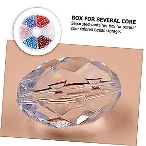 COHEALI 1 Pack Crystal Beads Bracelet Kit Beads Bracelets Beads Decorative Beads Round Beads Round Bracelet Beads Gemstone Beads Glass Beads Parts DIY Jewelry Making Accessory Necklace