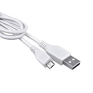 PK Power 3.3ft White Micro USB Data Cable Cord for Kobo Touch Edition Digital eReader Reader 2011 EREADER WHSMITH,Edition eReader