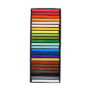 Prismacolor 27049 Premier NuPastel Firm Pastel Color Sticks, 24-Count