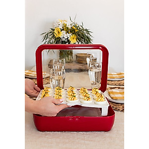 Fancy Panz Deviled Egg Trayz Insert for use with Fancy Panz Classic, Premium & 2in1. Holds 20 eggs