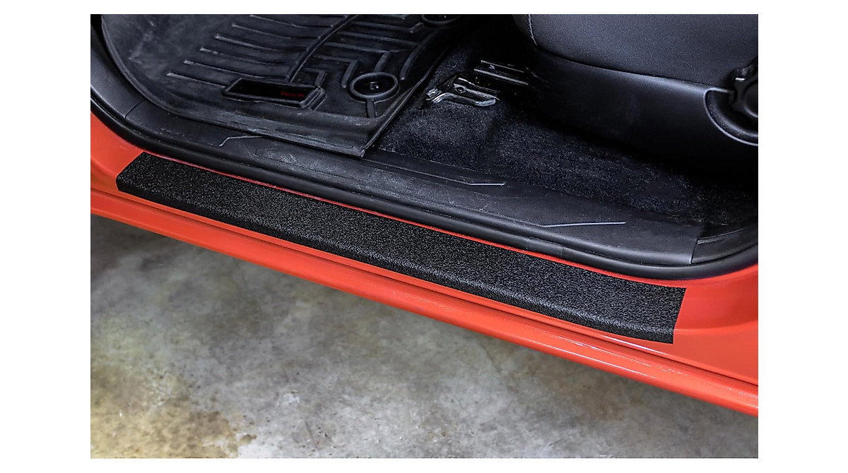 XPEL Black Universal Door Sill Guard Kit for Vehicle Protection