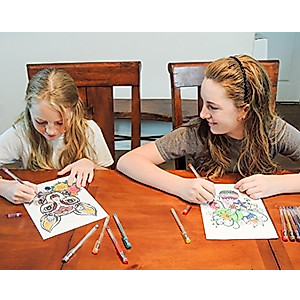 OfficeGoods Multicolor Gel Pens + Refills - 12 Premium Colors - Fast Drying Smudge Free - Metallic, Glitter Classic Coloring Ink - 0.8-1.0 mm Tips