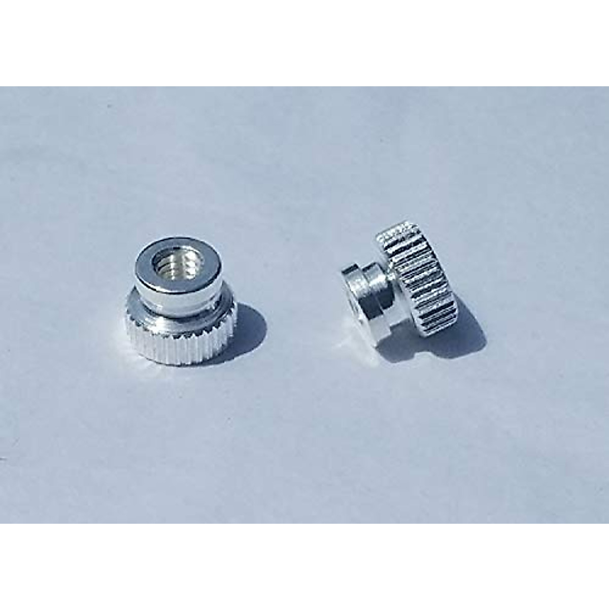 Bach Stradivarius Trumpet First Third Slide Trigger Stop Rod Nut Screw SILVER PLATED Set of 2