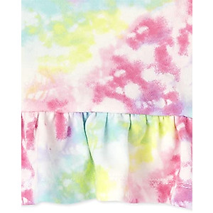 The Children's Place Baby 0 Toddler Girls Active Playwear Long Sleeve Hoodie Top and Pants 2-Piece Sets, Simplywht, 4T