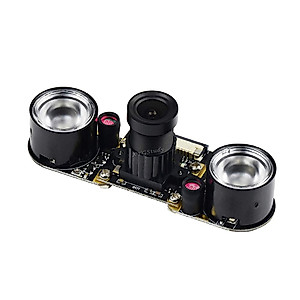 [RPi Camera (F)] Raspberry-pi Camera Module OV5647 sensor HD video Webcam 5MP 1080p Supports Night Vision for Raspberry Pi model B B+ A+ Pi 3 2 1 Development board module kit @XYGStudy