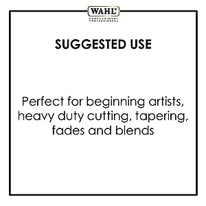 Wahl Professional Taper 2000 Adjustable Cut Clipper #8472-700 – Assorted Color Blade Attachments