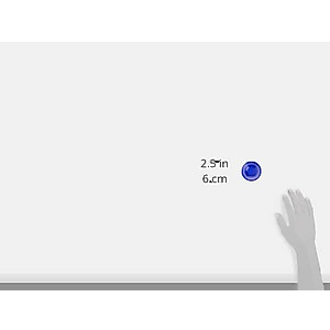 Dycem 50-1651B 2" Non-Slip Cone-Shaped Bottle Opener, Blue