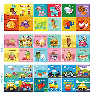 kramow Baby's First Soft Books with Rustling Sound,Cloth Books Toy Set for Newborns, Infants, Toddlers Kids.Perfect for Baby Toy Sets Baby Shower