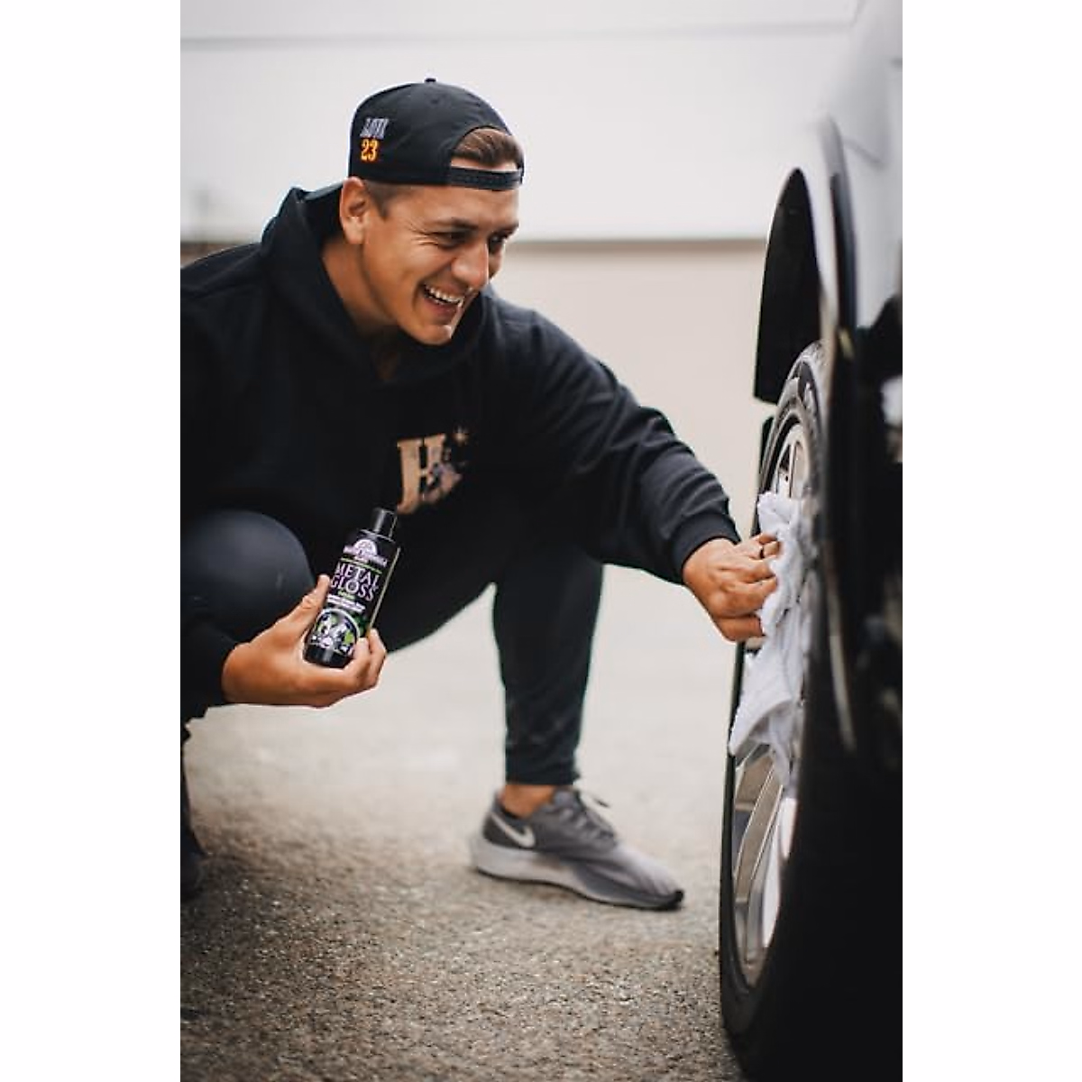 Original CJs Master Formula Metal Gloss Detail Polish 2 Pack 12oz Bottles Extraordinary Shine for Aluminum, Chrome, Brass, Stainless Steel and More