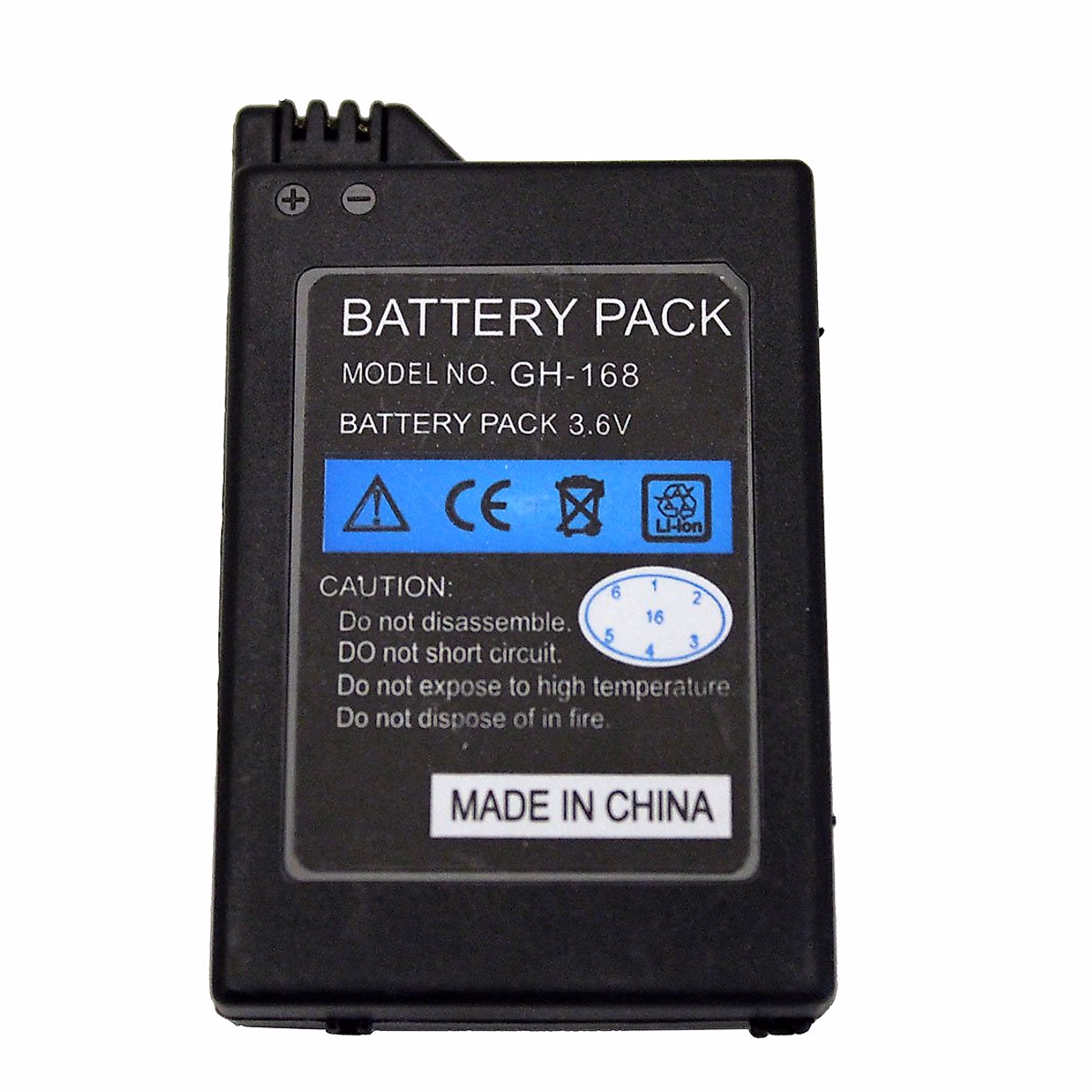 Replacement Battery for Sony PSP 1000 by Mars Devices