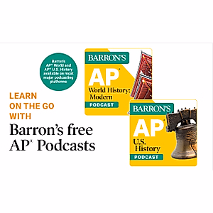 AP Human Geography Premium, 2024: 6 Practice Tests + Comprehensive Review + Online Practice (Barron's AP Prep)