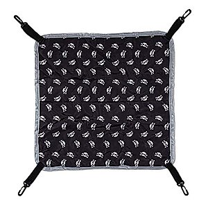 Petco Brand - You & Me Skulls Small Animal Hammock, Black