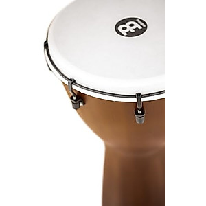 Meinl Percussion Djembe Hand Drum Circle Instrument with Synthetic Shell and Head, Alpine Series — NOT Made in China — Easy Tuning, 2-Year Warranty (ADJ12-BW)