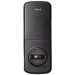 Alfred DB2-B Smart Door Lock Deadbolt Touchscreen Keypad, Pin Code + Key Entry + Bluetooth, Up to 20 Pin Codes (Chrome)