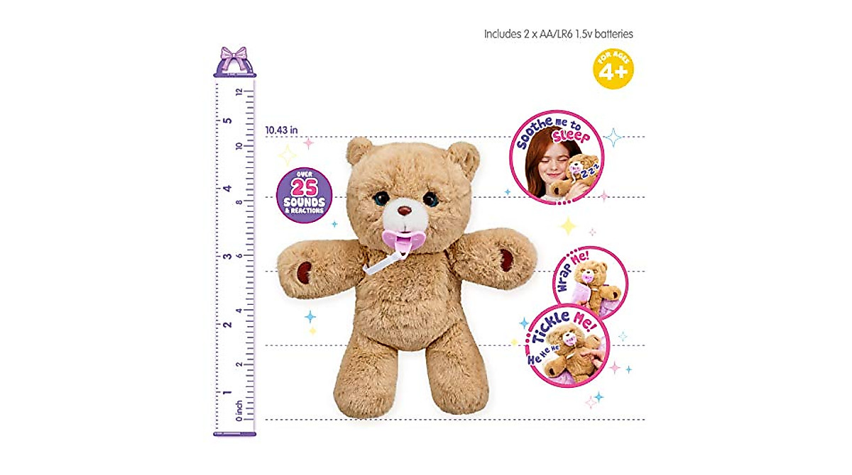 Cozy Dozy Cubbles: Interactive Bedtime Bear with Sounds