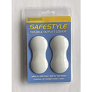 Parent Units SafestyleDouble Outlet Cover, 2-Count
