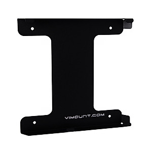 ViMount Wall Mount Metal Holder Compatible with PlayStation 4 PS4 Classic/Fat (First Version) in Black Color