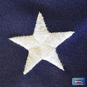 Annin Flagmakers Model 2710 American Flag Tough-Tex Polyester Flag, 3 x 5 Feet