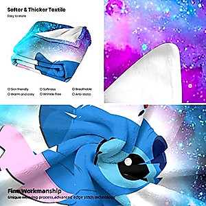 Anime Blanket Super Soft Flannel Warm Throw Blanket Cartoon Home Decor for Bedding Couch Sofa Gifts 50"X40"