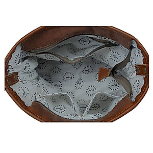 Myra Bag Flowery Spring Shoulder Bag Upcycled S-3362